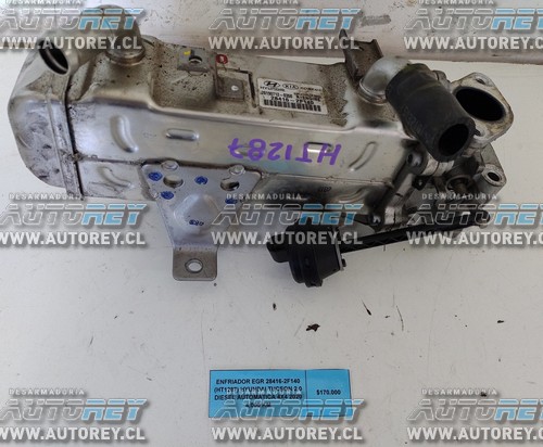 Enfriador EGR 28416-2F140 (HT1287) Hyundai Tucson 2.0 Diesel Automática ...