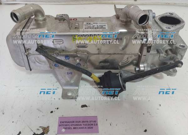 Enfriador EGR 28416-2F140 (HTC051) Hyundai Tucson 2.0 Diesel Mecánica ...