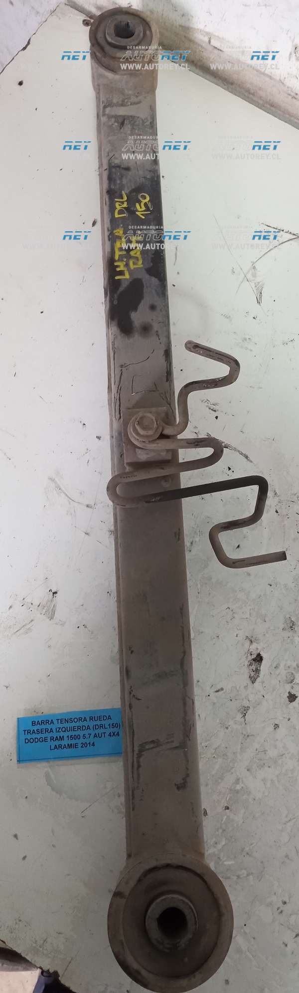 Barra Tensora Rueda Trasera Izquierda (DRL150) Dodge Ram 1500 5.7 AUT 4 ...