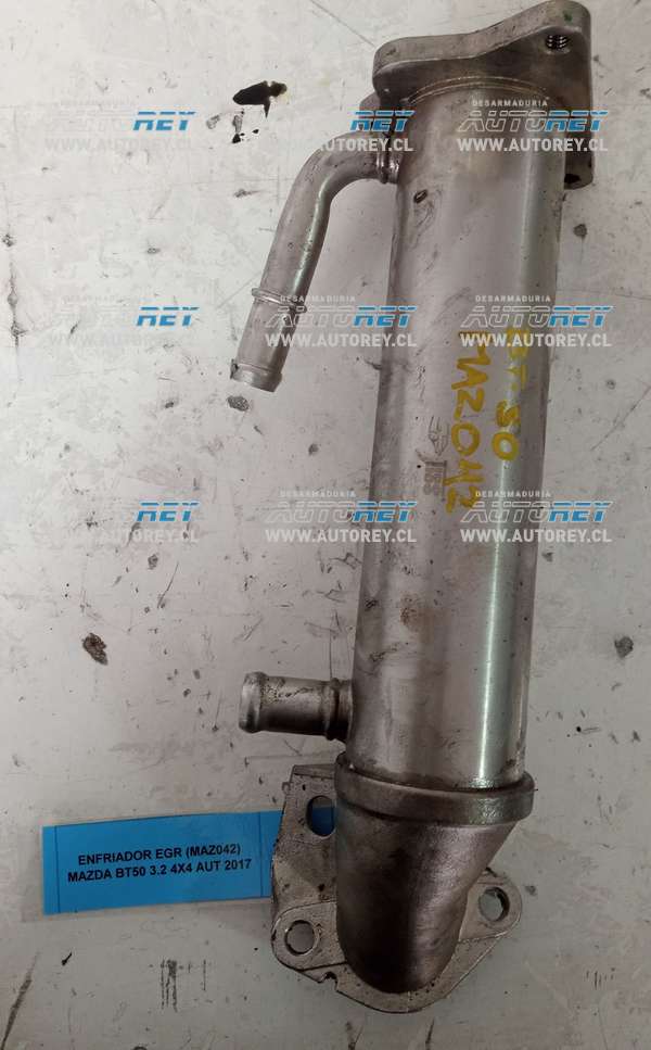 Enfriador EGR (MAZ042) Mazda BT50 3.2 4×4 AUT 2017 – Desarmaduria Autorey