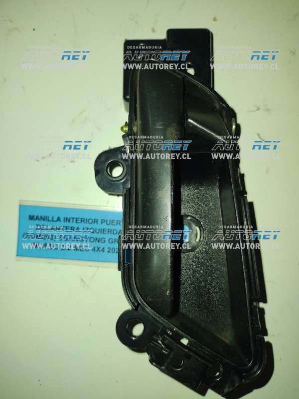 Manilla Interior Puerta Delantera Izquierda (SGM253) SSangyong Grand Musso 2.2 MEC 4X4 2021 ...