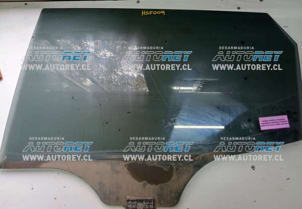 Vidrio Puerta Trasera Izquierda (HSF009) Hyundai Santa Fe GLS 2.4 MEC 4×2 2014 – Desarmaduria ...