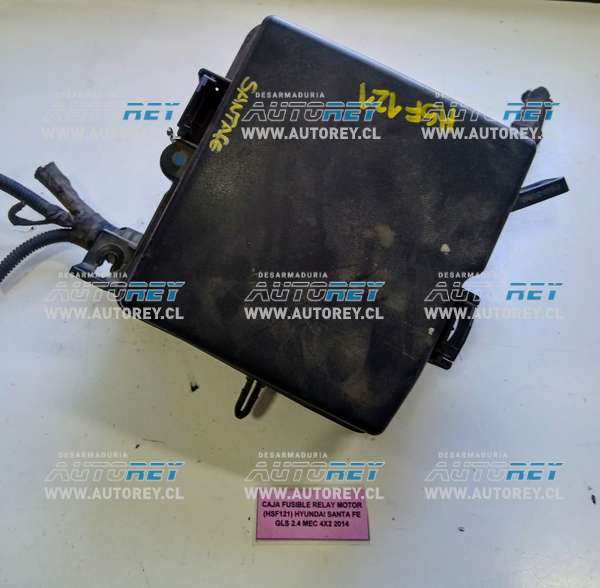 Caja Fusible Relay Motor (HSF121) Hyundai Santa Fe GLS 2.4 MEC 4×2 2014 – Desarmaduria Autorey