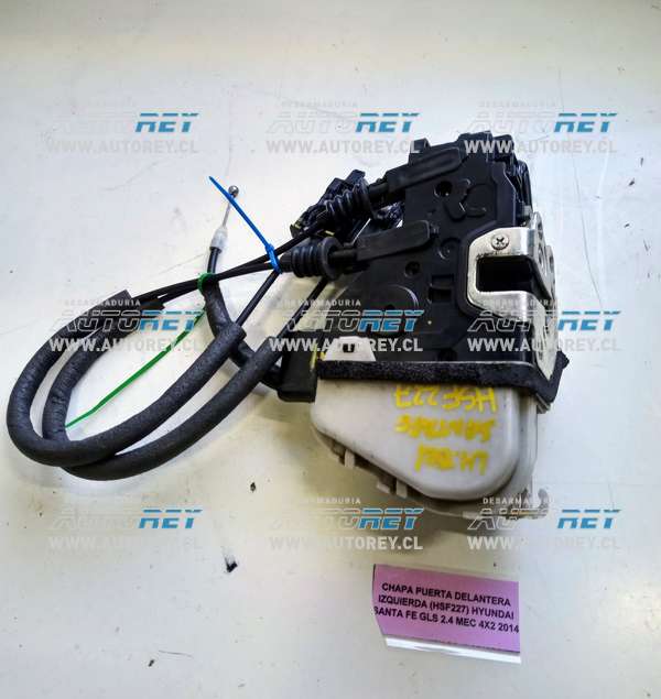 Chapa Puerta Delantera Izquierda (HSF227) Hyundai Santa Fe GLS 2.4 MEC 4×2 2014 – Desarmaduria ...