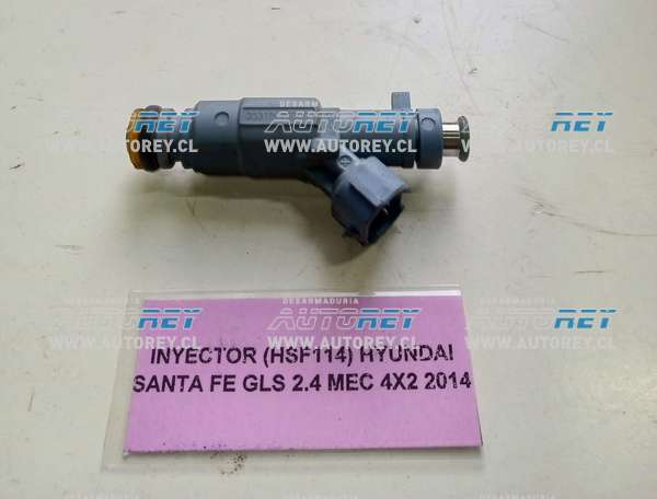Inyector (HSF114) Hyundai Santa Fe GLS 2.4 MEC 4×2 2014 – Desarmaduria Autorey