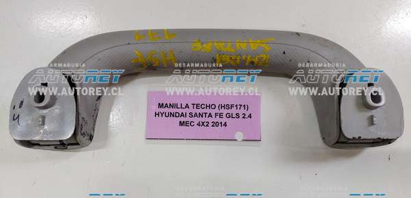 Manilla Techo (HSF171) Hyundai Santa fe GLS 2.4 MEC 4×2 2014 – Desarmaduria Autorey