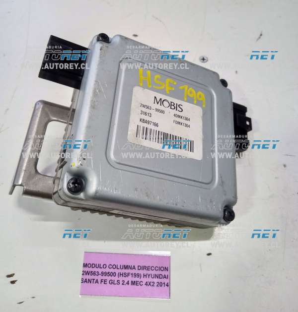 Modulo Columna Dirección 2W563-99500 (HSF199) Hyundai Santa Fe GLS 2.4 MEC 4×4 2014 ...