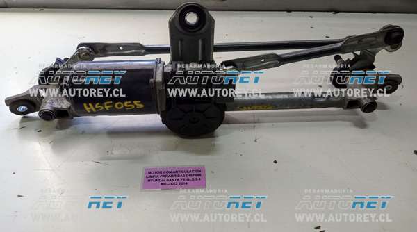Motor Con Articulación Limpia Parabrisas (HSF055) Hyundai Santa Fe GLS 2.4 MEC 4×2 2014 ...