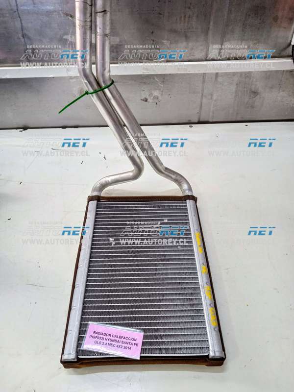 Radiador Calefacción (HSF033) Hyundai Santa Fe GLS 2.4 MEC 4×2 2014 – Desarmaduria Autorey