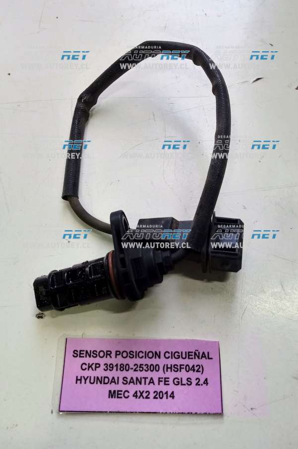 Sensor Posicion Cigüeñal CKP 39180-25300 (HSF042) Hyundai Santa Fe GLS 2.4 MEC 4×2 2014 ...