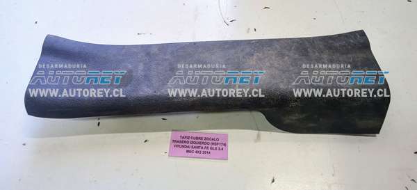 Tapiz Cubre Zocalo Trasero Izquierdo (HSF174) Hyundai Santa Fe GLS 2.4 MEC 4×2 2014 ...