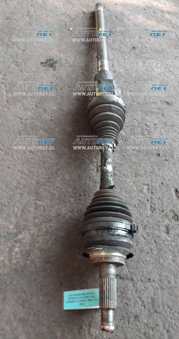 Eje Palier Delantero Derecho (FRJ286) Ford Ranger 3.2 Diésel Mec 4×4 2016 – Desarmaduria Autorey