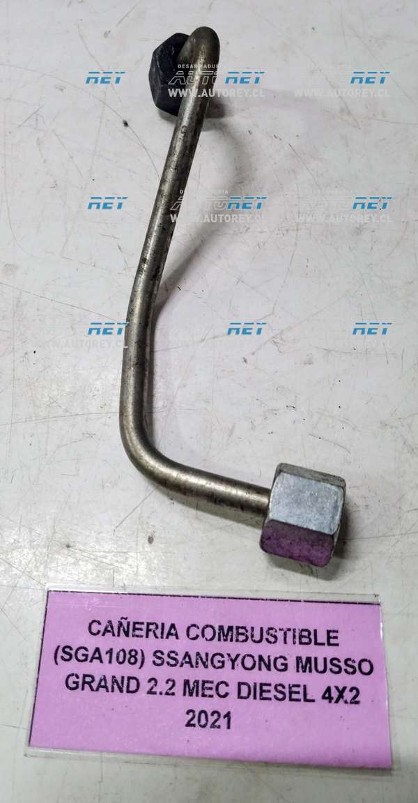 Cañería Combustible (SGA108) Ssangyong Musso Grand 2.2 MEC Diesel 4×2 2021 – Desarmaduria Autorey
