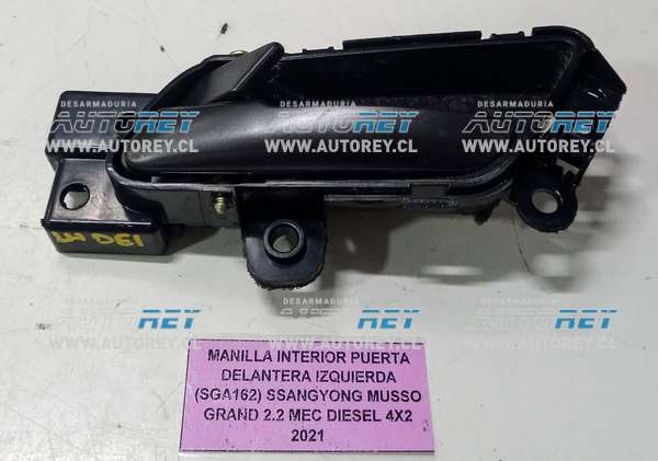 Manilla Interior Puerta Delantera Izquierda (SGA162) Ssangyong Musso Grand 2.2 MEC Diesel 4×2 ...