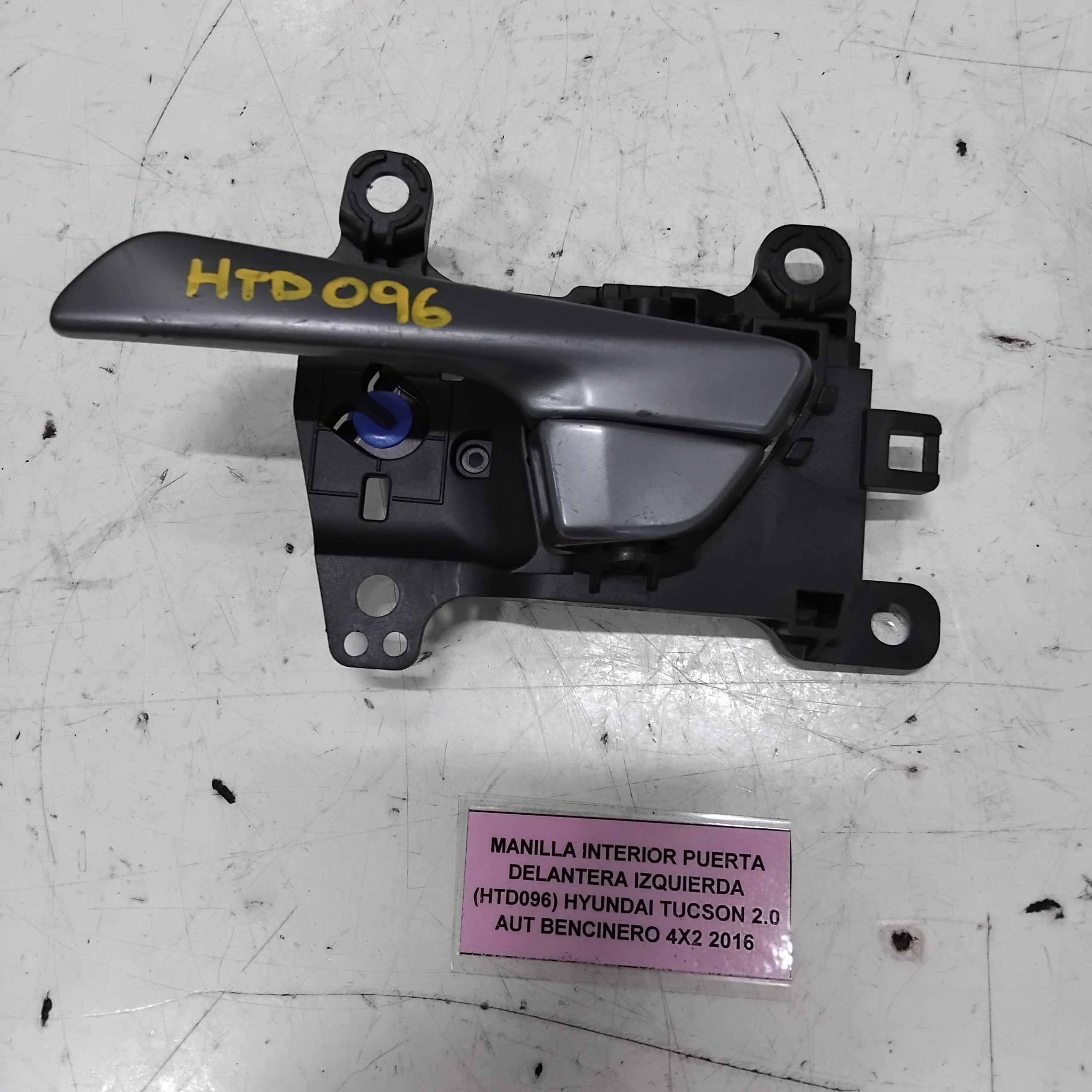 Manilla Interior Puerta Delantera Izquierda (HTD096) Hyundai Tucson 2.0 Aut Bencinero 4×2 2016 ...