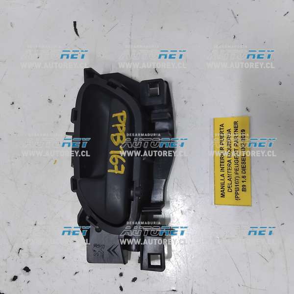 Manilla Interior Puerta Delantera Izquierda (PPB167) Peugeot Partner B9 1.6 Diésel 4×2 2019 ...