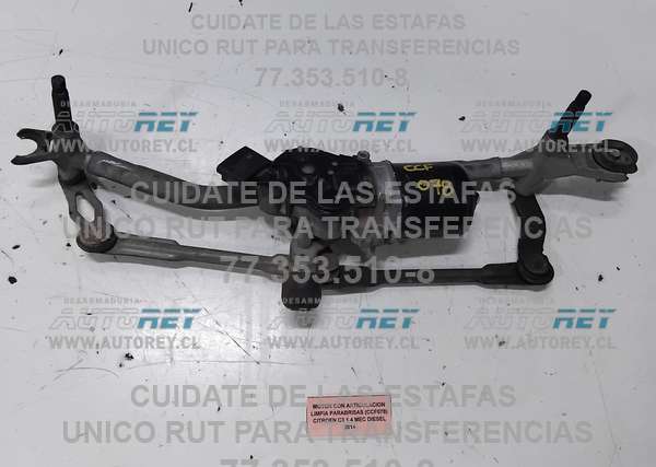 Motor con Articulación Limpia Parabrisas (CCF078) Citroen C3 1.4 Mec ...